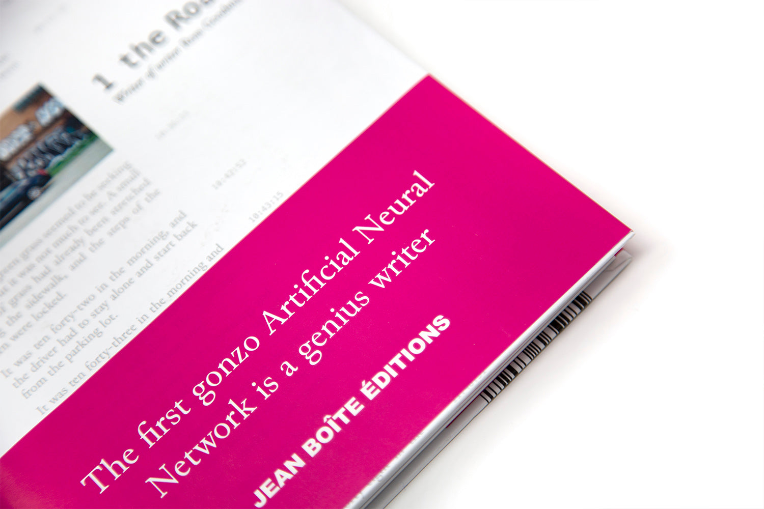 1 the Road by an Artificial Neural Network – JBE Books
